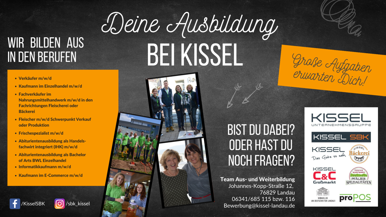 Deine Ausbildung bei Kissel | Kissel GmbH